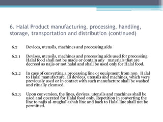 Halal Food Safety Management System - Internal Auditor Training | PPTX