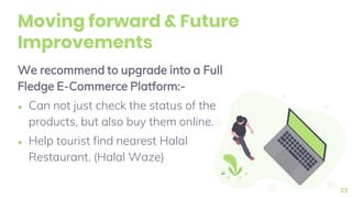 Halal 4.0 - Mobile application to verify halal (Big Data Analytics) | PPT