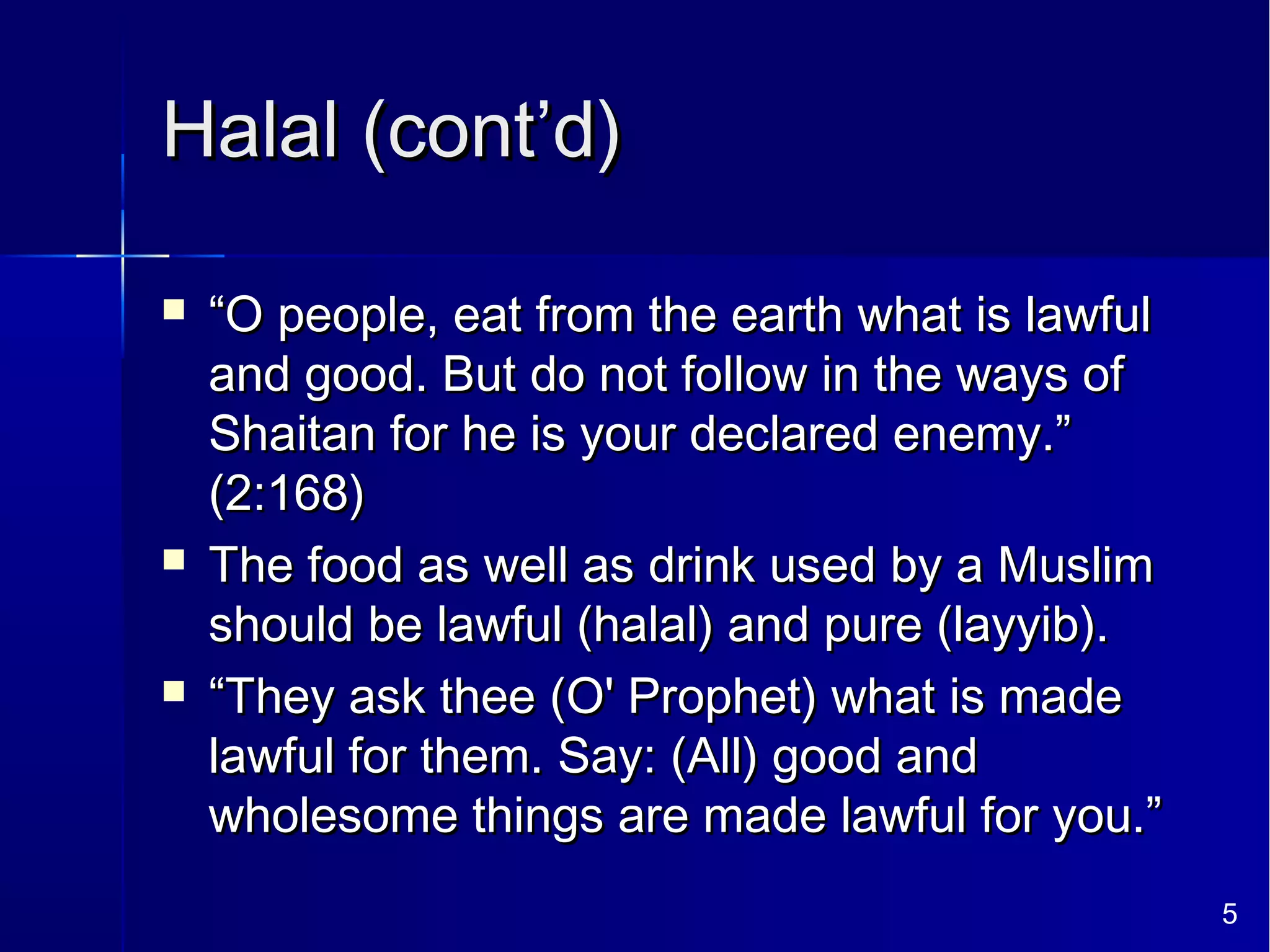 Halal and haram | PPT