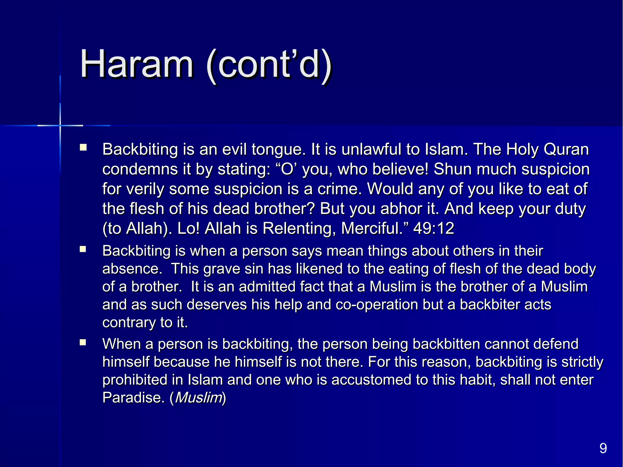 Halal and haram | PPT