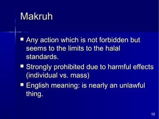 Halal and haram | PPT