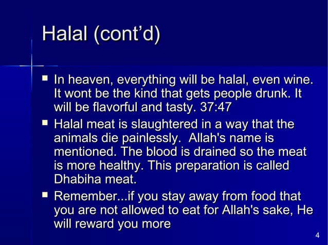 Halal and haram | PPT