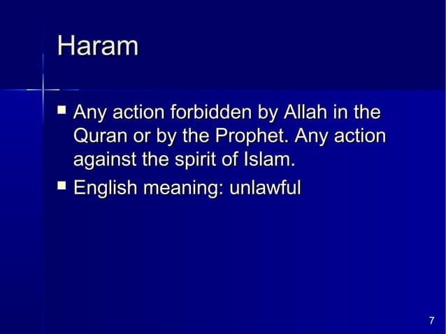 Halal and haram | PPT