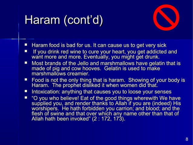 Halal and haram | PPT
