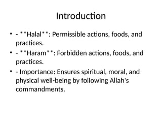 Halal_and_Haram_Presentation.pptx for uni students | PPTX