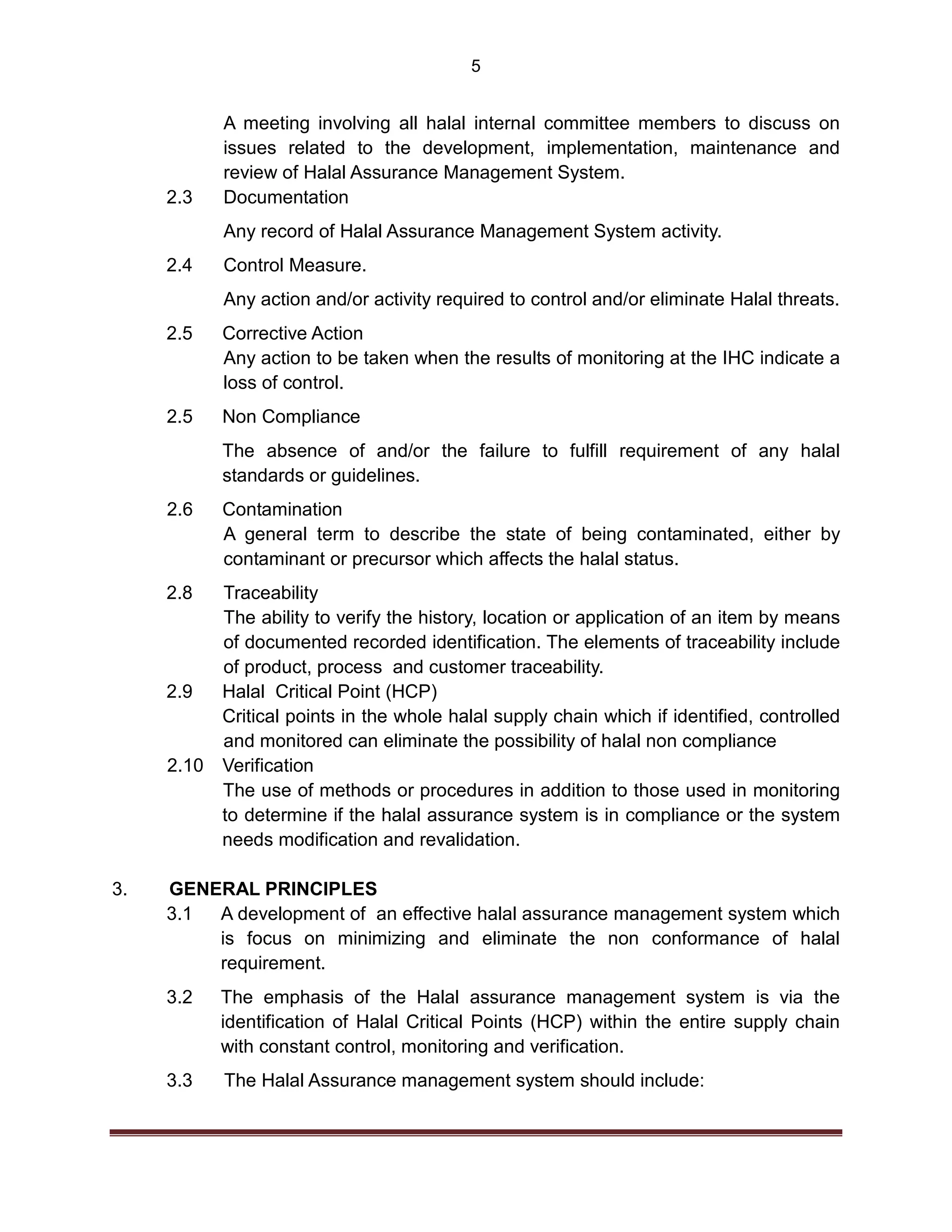 Halal Assurance System | PDF