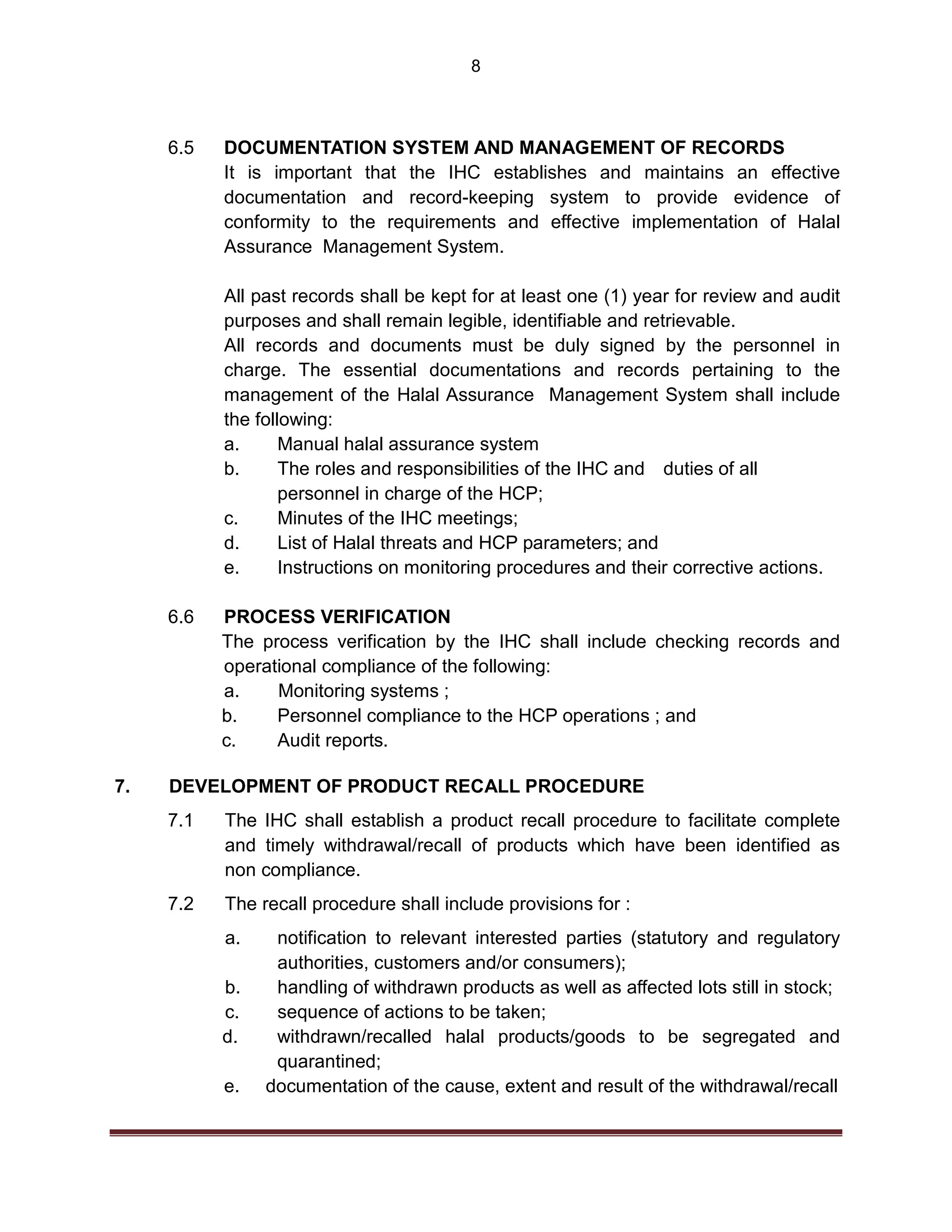 Halal Assurance System | PDF