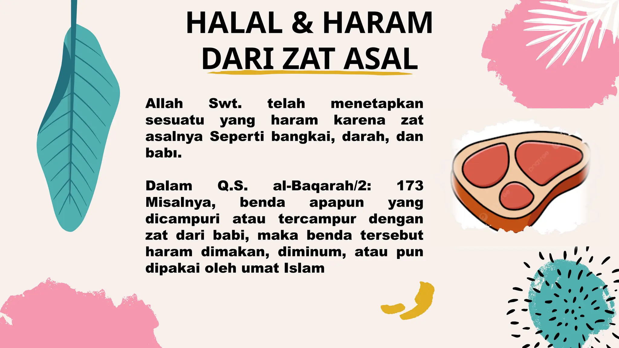 PENDIDIKAN AGAMAKELAS 6 HALAL DAN HARAM.pptx