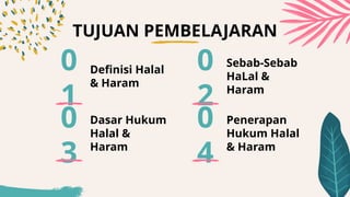 PENDIDIKAN AGAMAKELAS 6 HALAL DAN HARAM.pptx