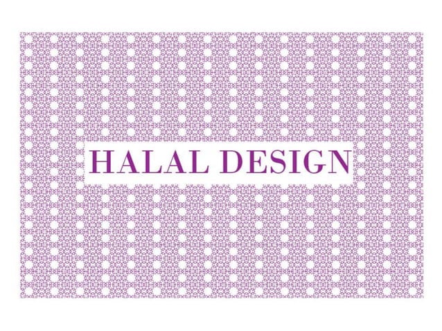 Halal design | PPT