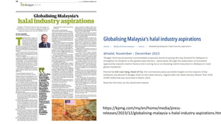 Halal Ecosystem Globally and Local Market | PDF