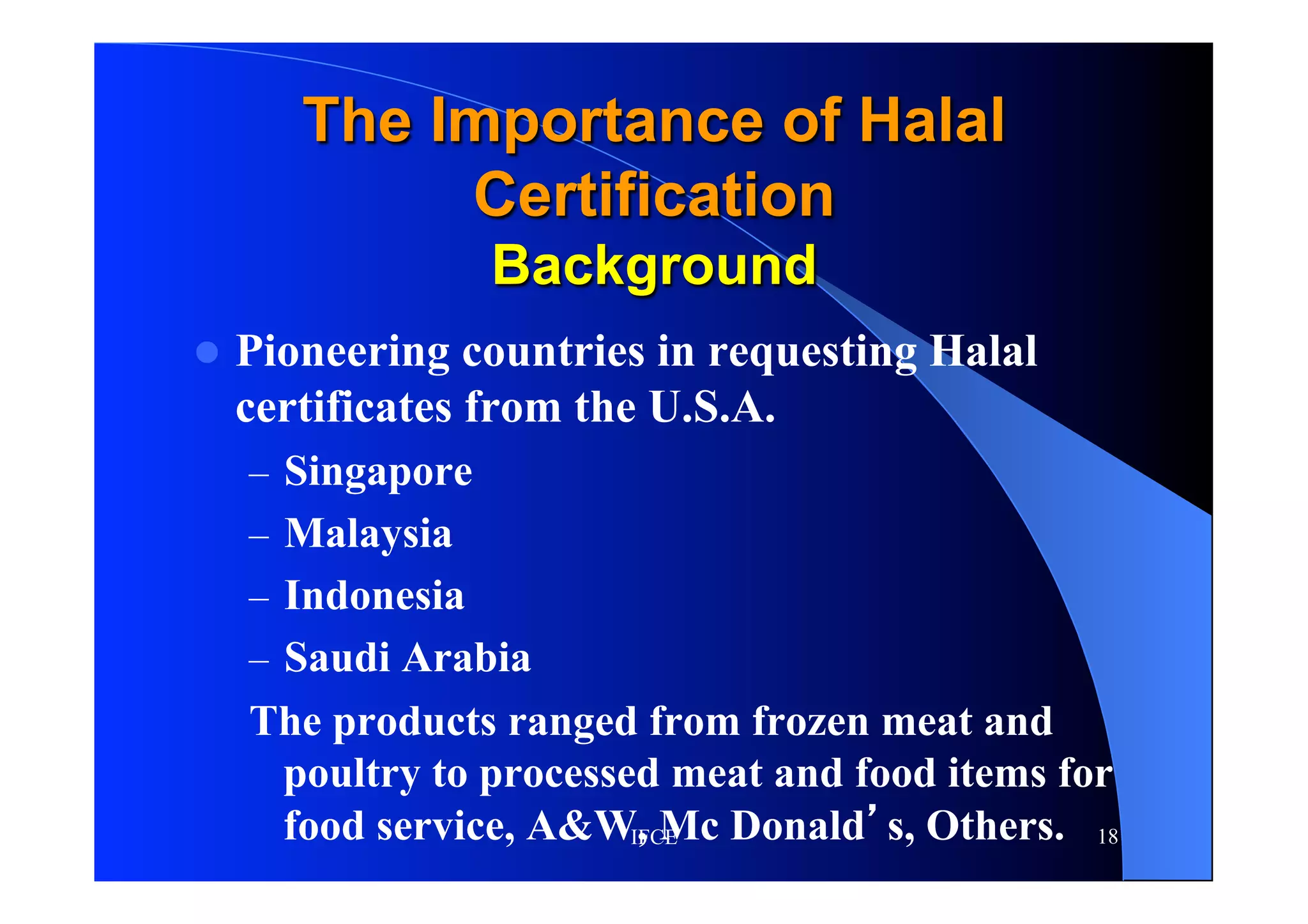 Halal for the Food & Chemical Industry 2012 | PDF