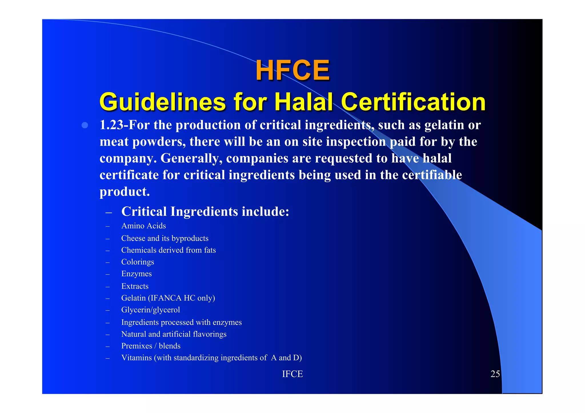 Halal for the Food & Chemical Industry 2012 | PDF