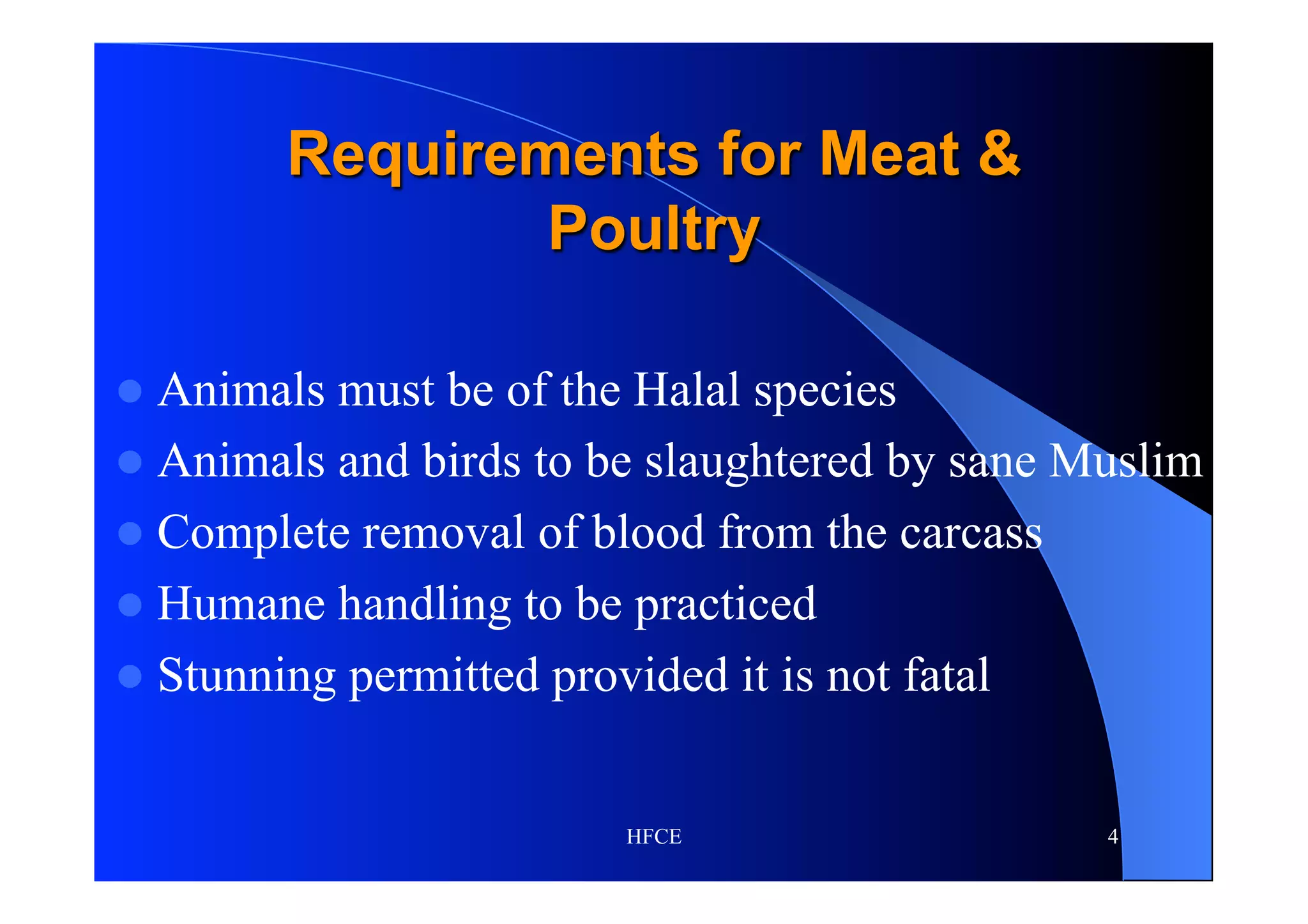 Halal for the Food & Chemical Industry 2012 | PDF