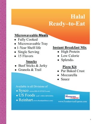Halal food guide | PDF