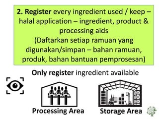 Halal ingredient - Manual Procedure for Malaysia Halal Certification | PDF