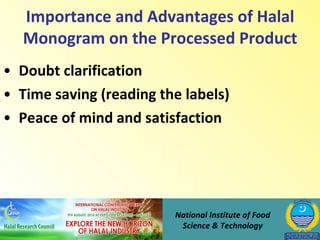Halal ingredients in food processing | PPT