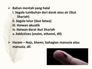 Halal ingredients in food processing | PPT