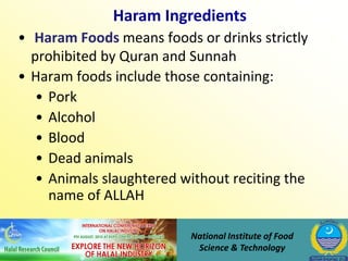 Halal ingredients in food processing | PPT