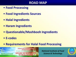 Halal ingredients in food processing | PPT