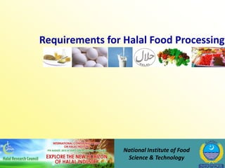 Halal ingredients in food processing | PPT