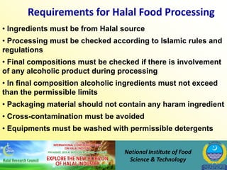 Halal ingredients in food processing | PPT