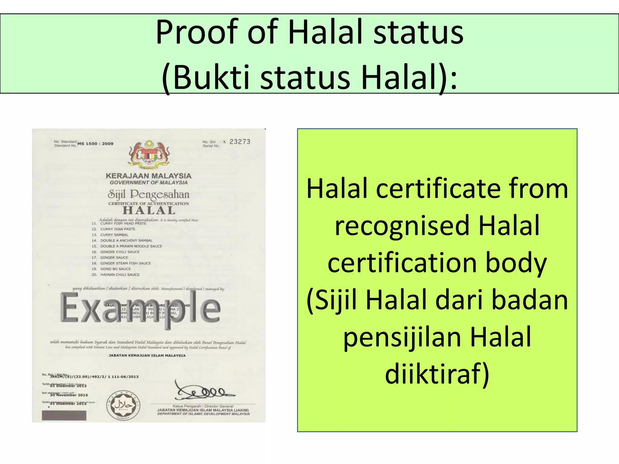 HALAL INTERNAL AUDIT | PDF