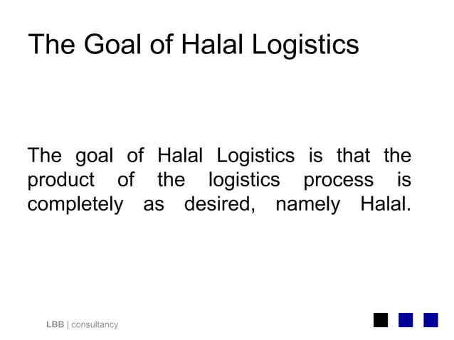 Halal Logistics Thailand Oct 2010 D1.0 | PPT