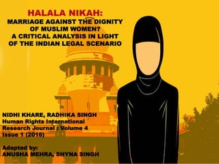 Halala Nikah | PDF | Marriage and Civil Unions | Family and Relationships