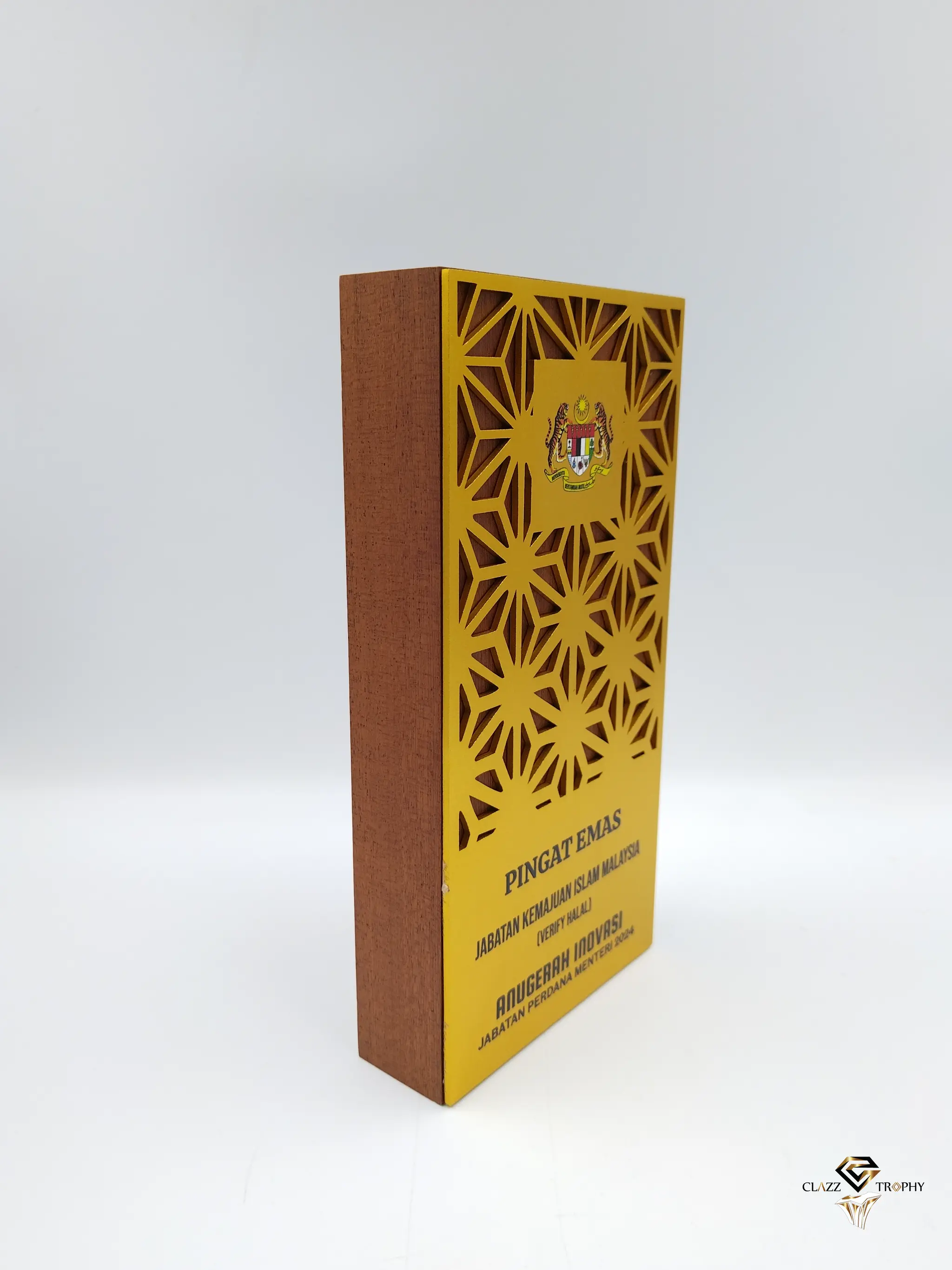 Halal Plaques made by Clazz Trophy Malaysia | #1 Reliable Trophy Supplier in Malaysia | PDF