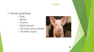 Halal slaughtering | PPTX