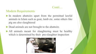 Halal slaughtering | PPTX | Islam | Religion & Spirituality