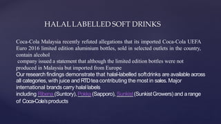 Halal status of carbonated drinks | PPT