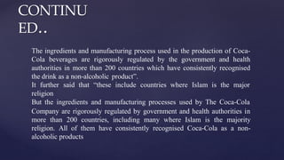 Halal status of carbonated drinks | PPT