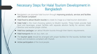 Halal tourism in Bangladesh prospects and problems | PPTX