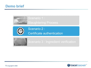 Halal Traceability System Demo | PPT