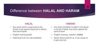 Halal vs haram presentation | PPTX