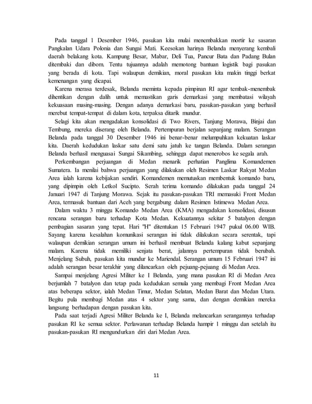 makalah pertempuran medan area | DOCX