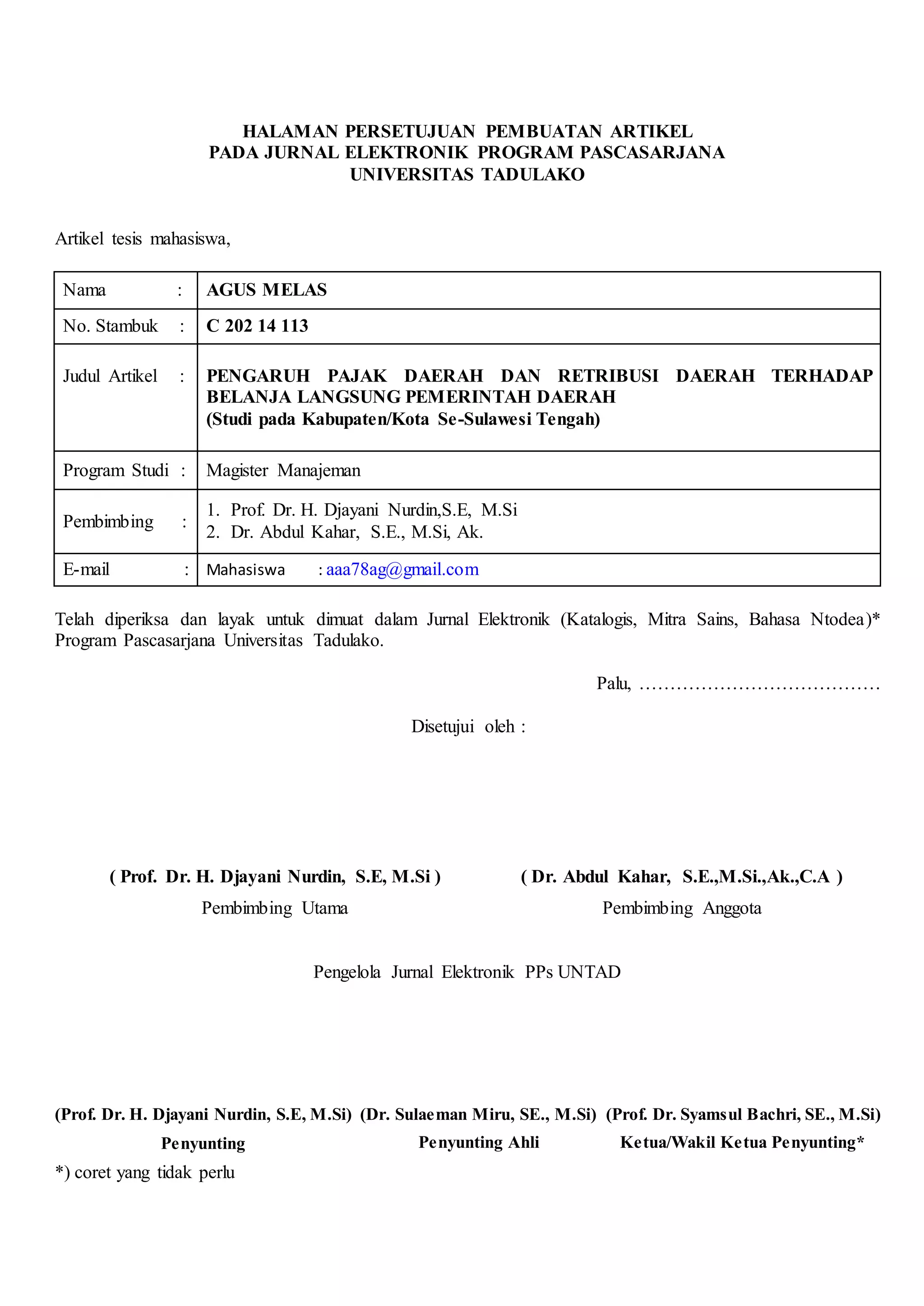 Halaman persetujuan pembuatan artikel | DOCX