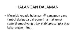 Halangan | PPTX
