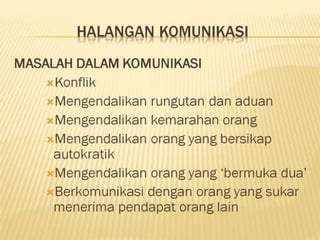 Halangan Komunikasi | PPT