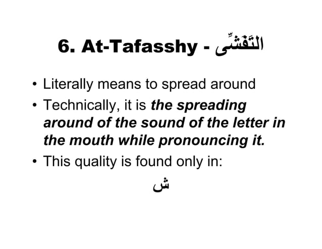 Halaqa sifaat of tajweed easy | PDF