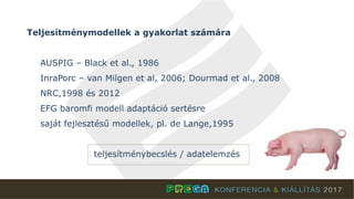 Halas Veronika - Modellek alkalmazása a precíziós állattartás során | PDF