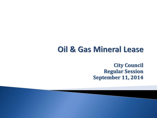 Halcon Mineral Lease | PPTX