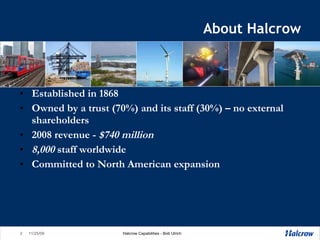 Halcrow Qualifications | PPT