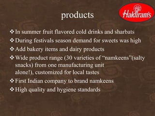 Haldi-Ram (Case Study) | PPTX