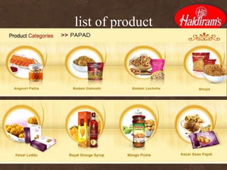 Haldi-Ram (Case Study) | PPTX