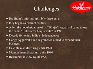 Haldi-Ram (Case Study) | PPTX