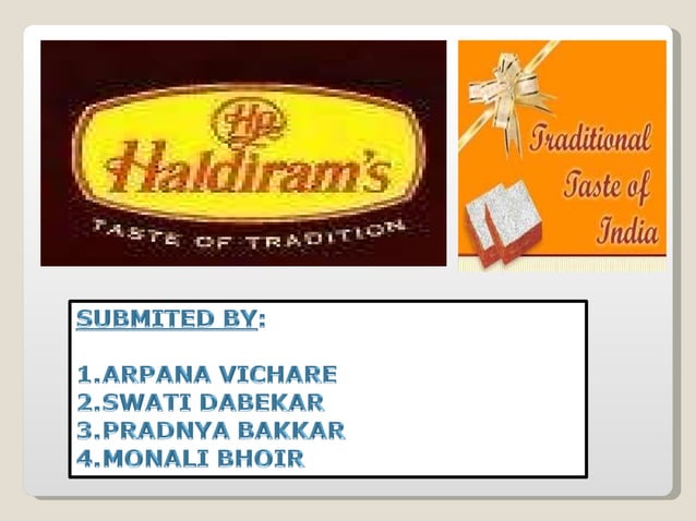 Haldiram ppt final | PPT