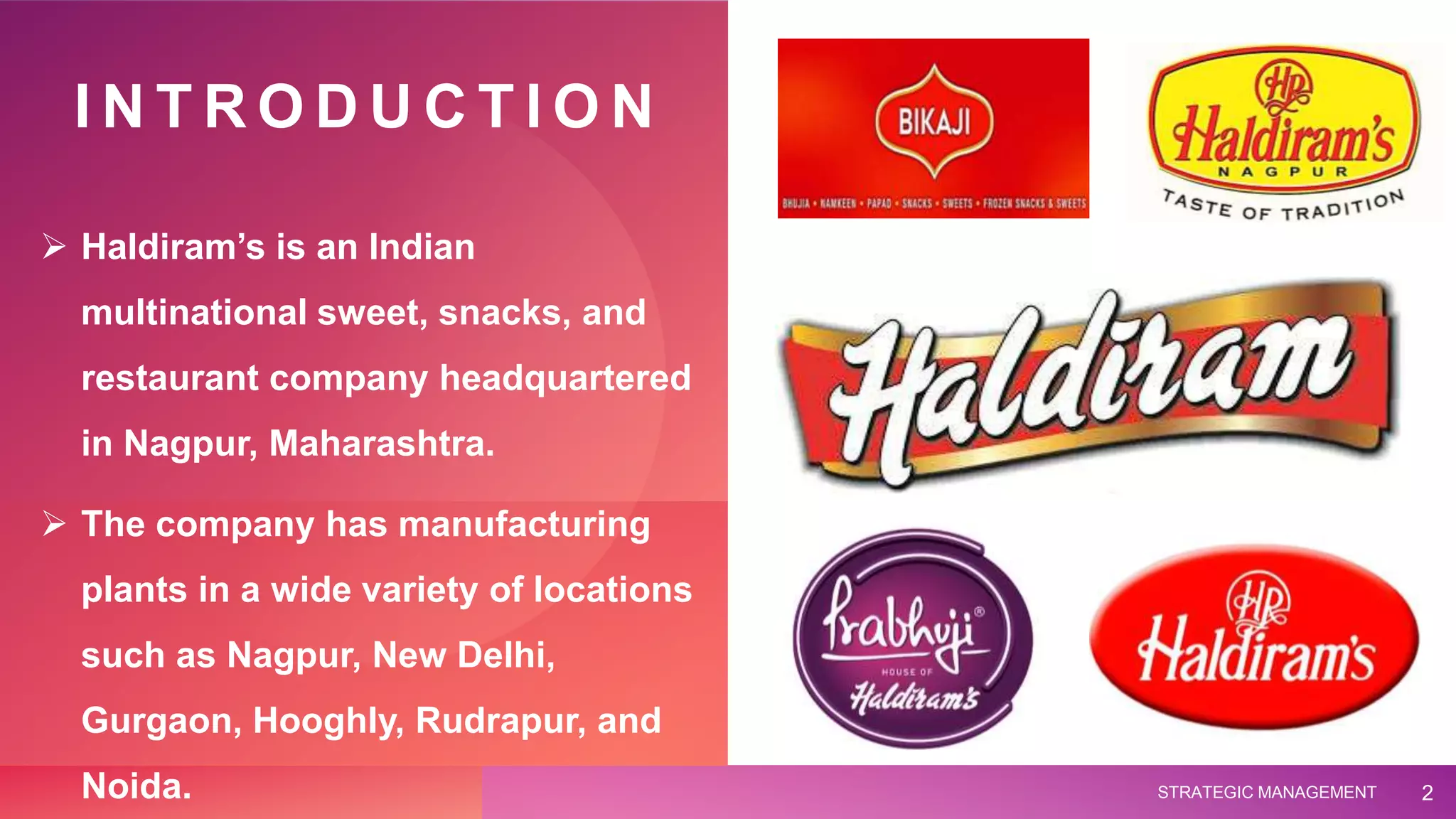 Haldiram's - Strategic management.pptx